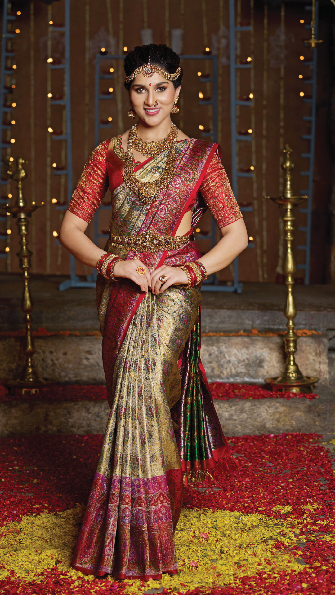 Kanjivaram Silk Saree Online - Free Shipping